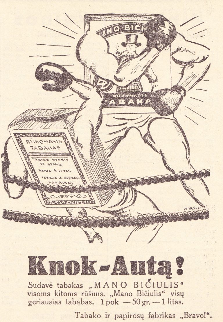 A Colourful History in Monochrome: Interwar Lithuanian Adverts – Deep ...